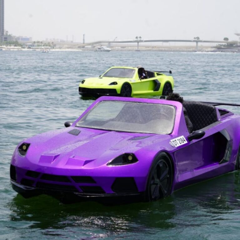 Luxury Jet Car Dubai | Drive on Water with Modern Cars