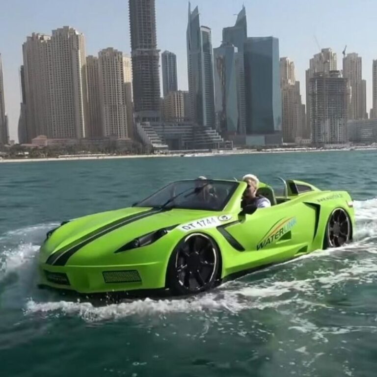 Luxury Jet Car Dubai | Drive on Water with Modern Cars